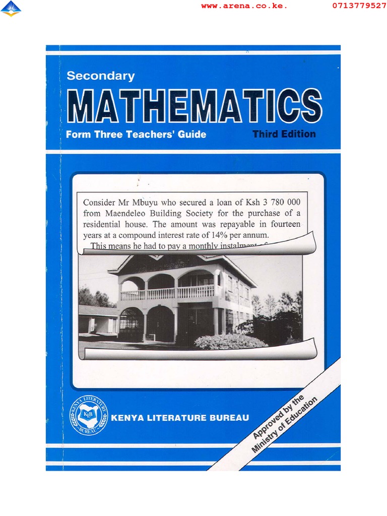 MATHEMATICS FORM 3 Guide Book | PDF