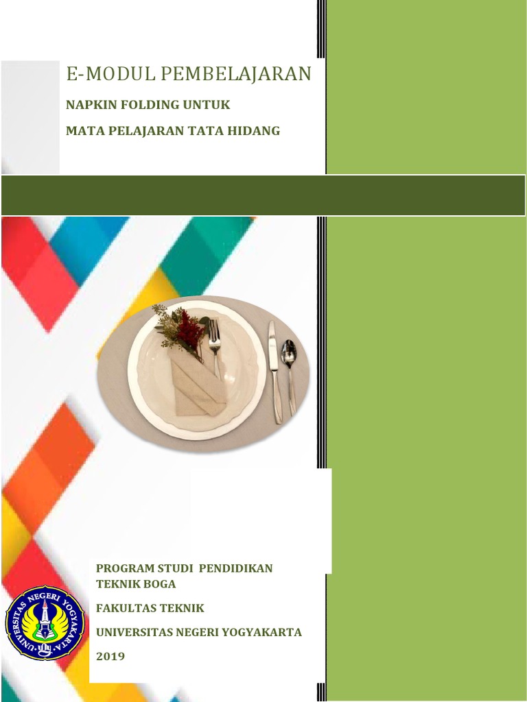 E Modul Napkin Folding | PDF | Komputer