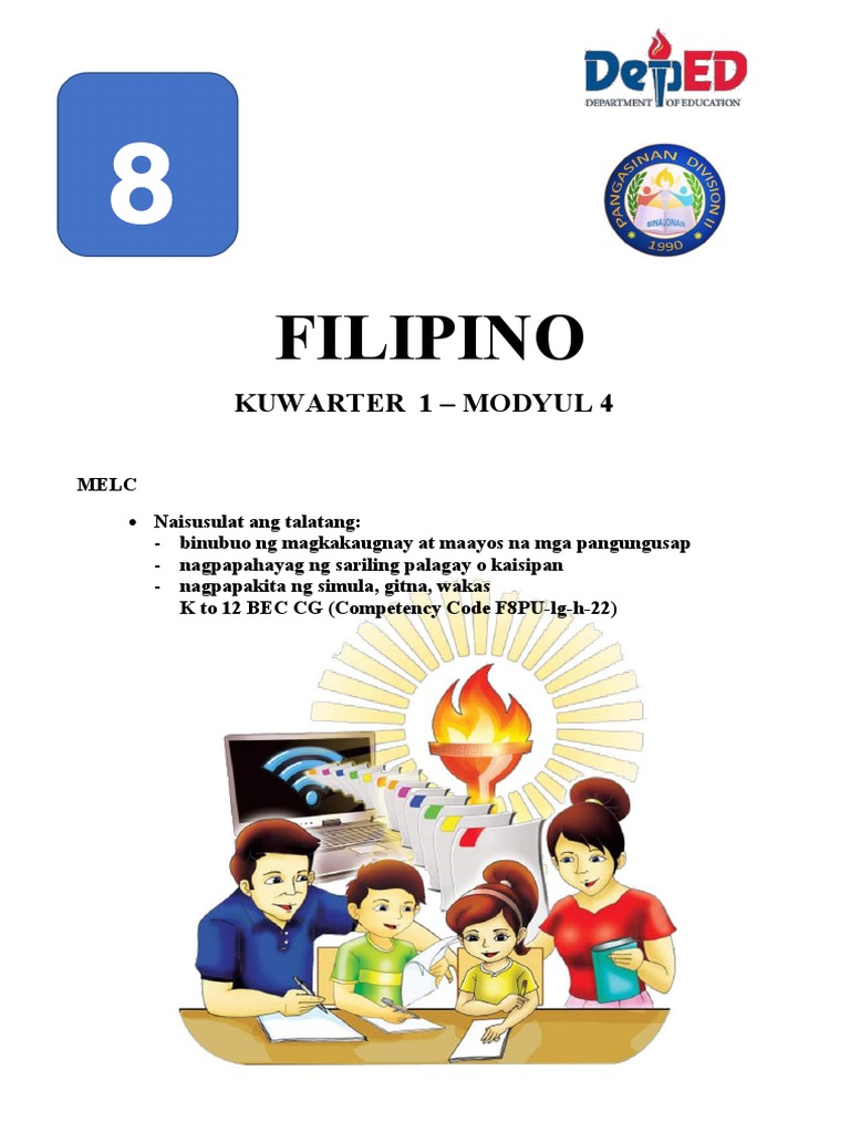 Filipino8 Q1 M4 | PDF