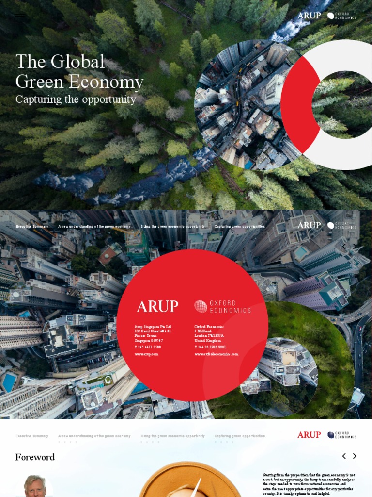 The Global Green Economy Report | PDF | Green Economy | Sustainability