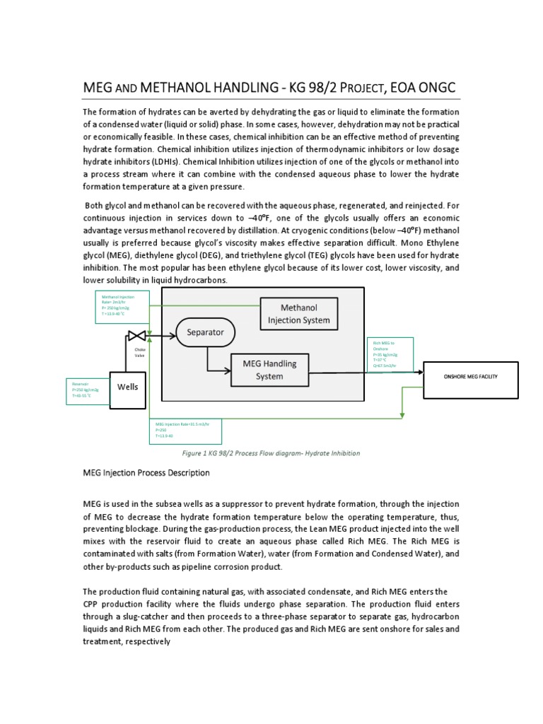 Meg Methanol System | PDF | Pump | Phase (Matter)
