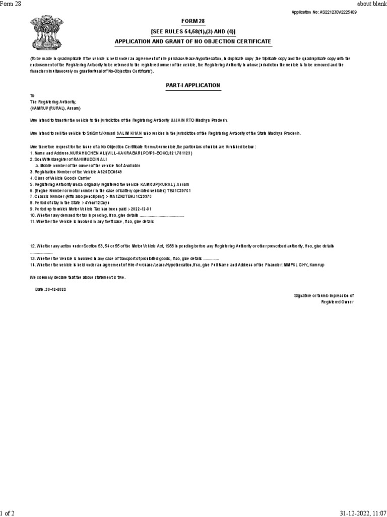 28 Noc | PDF | Vehicles | Common Law