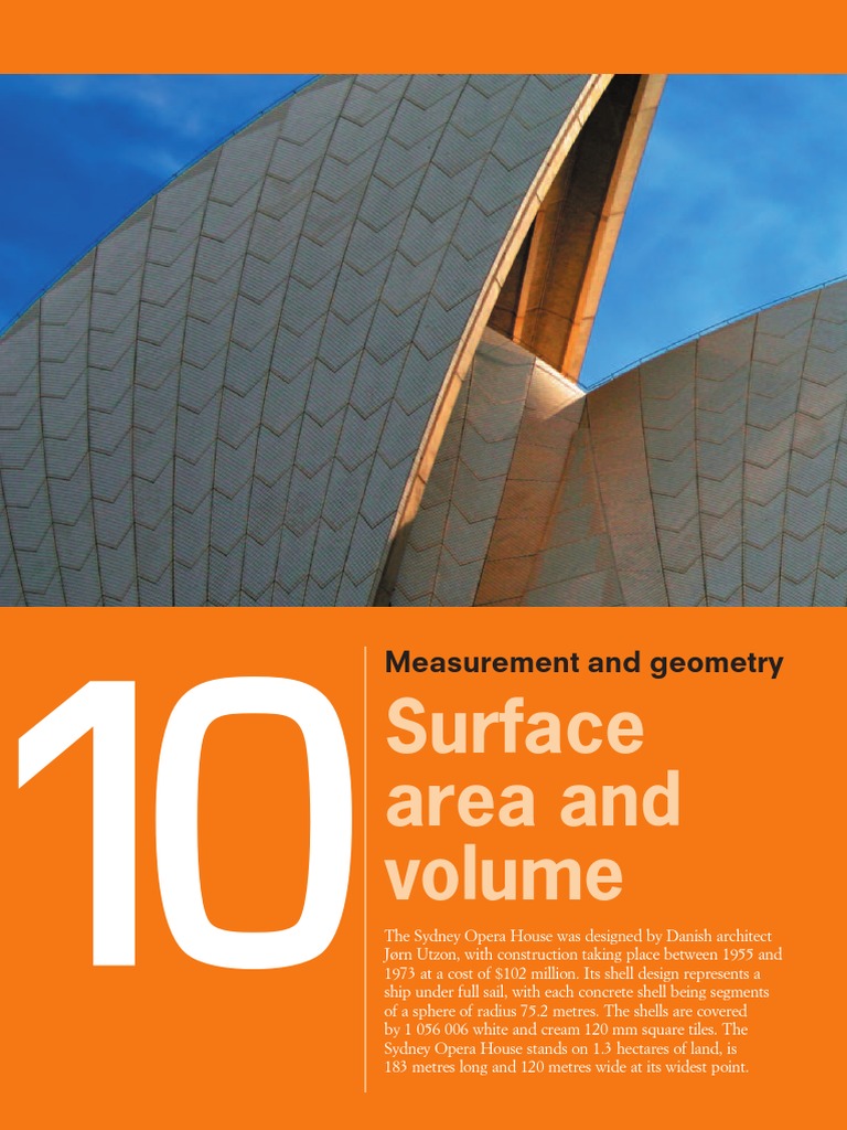 Chapter 10 - Surface Area & Volume | PDF | Area | Litre