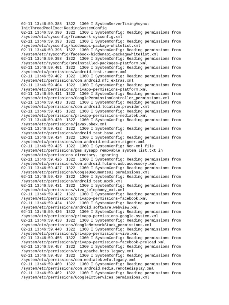 Log | PDF | Information Technology | Computing