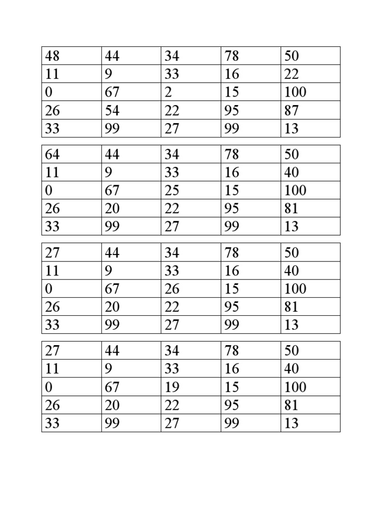 Lotto | PDF