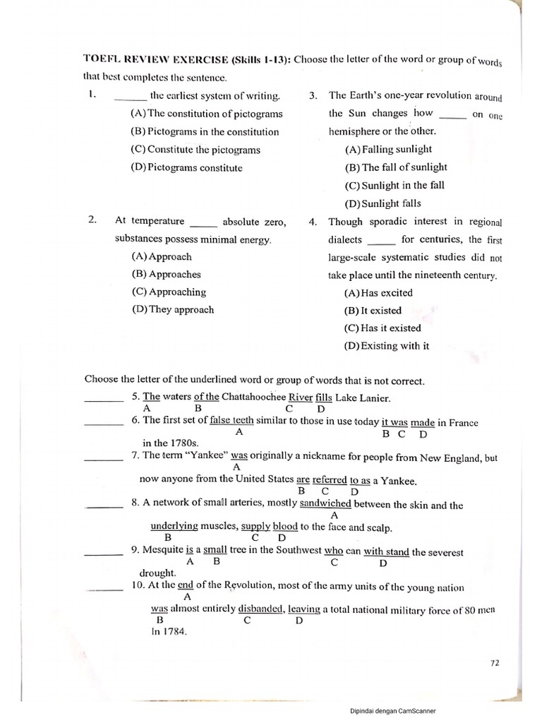 Written Expression Skill 14-15 | PDF