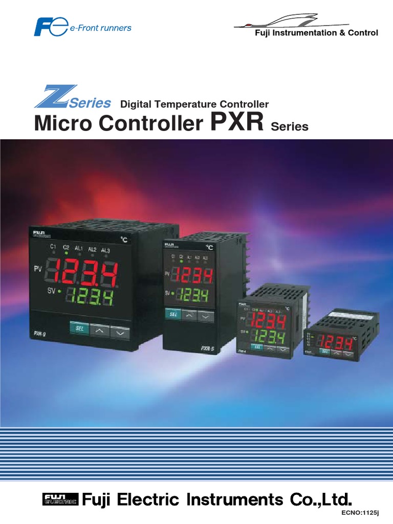 Manual Fuji Temperatura | Download Free PDF | Power Supply | Thermocouple