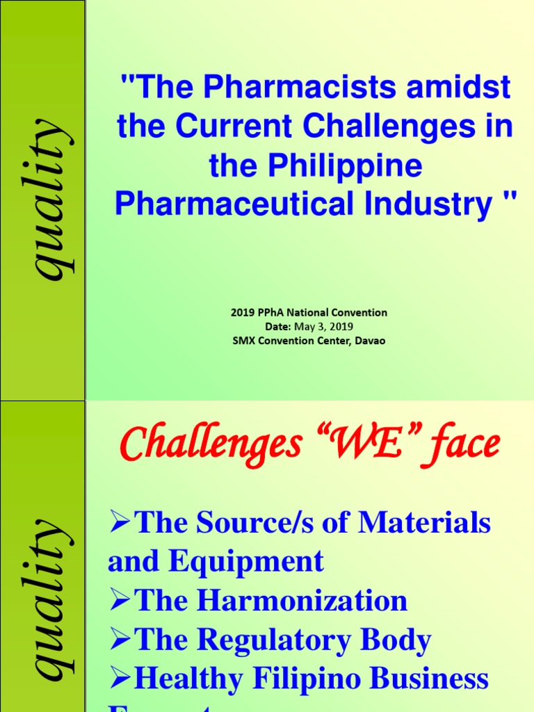 Pharmacists' Challenges in the Philippines | PDF | Packaging And ...