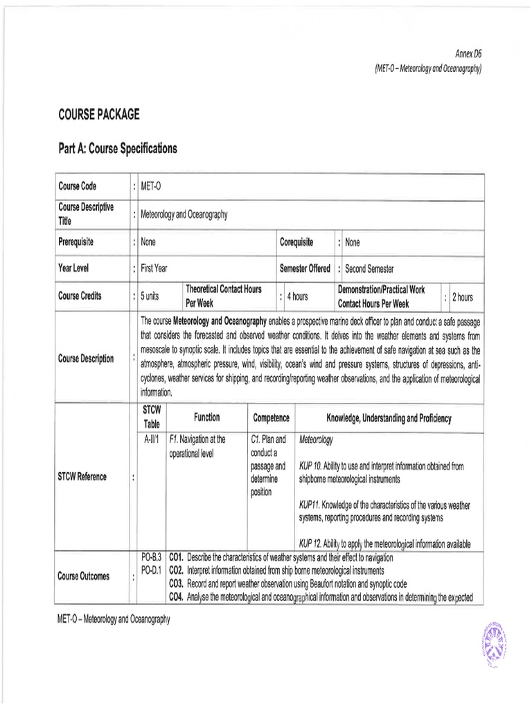 JCMMC 01 Annex d6 | PDF