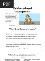 CIPD Evidence Based Practice Factsheet | PDF | Evidence Based Medicine ...