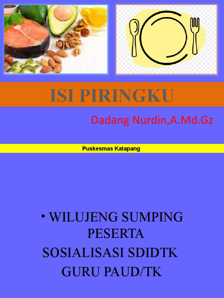 Isi Piring Makanku 2019 | PDF