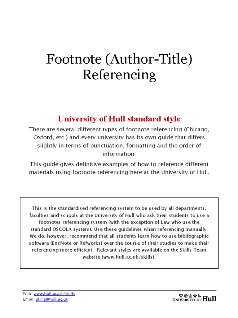 Footnote Referencing 2022a | PDF | Foreign Language Studies | Computers