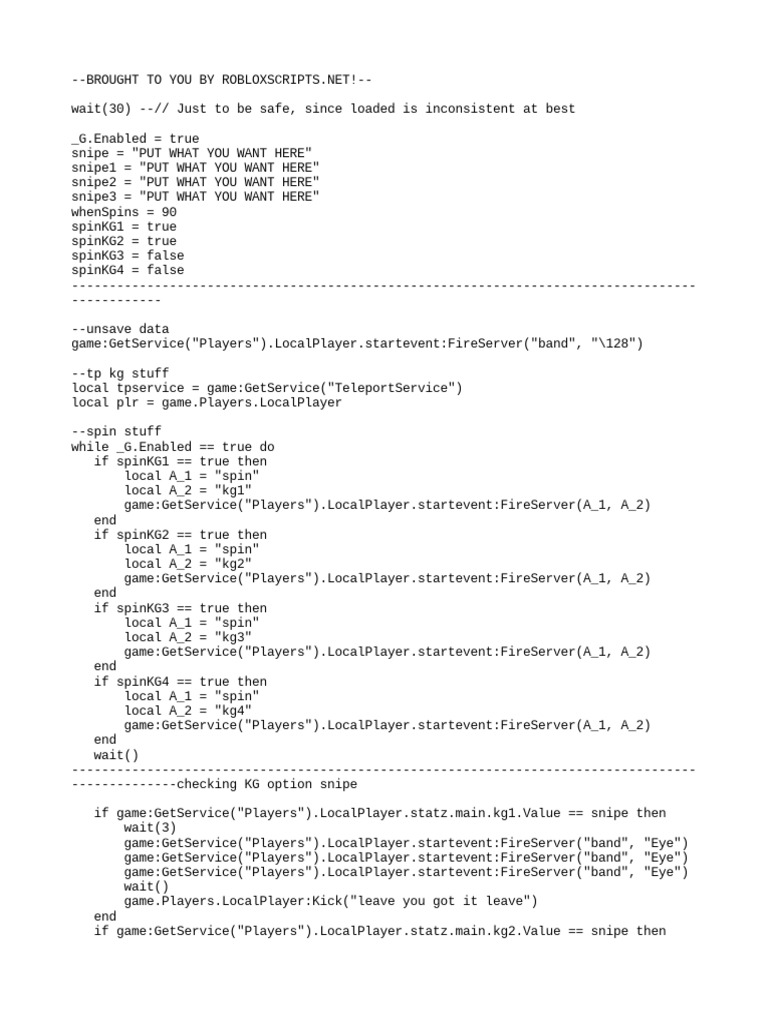 Shindo Life Infinite Spins Script RobloxScripts | PDF