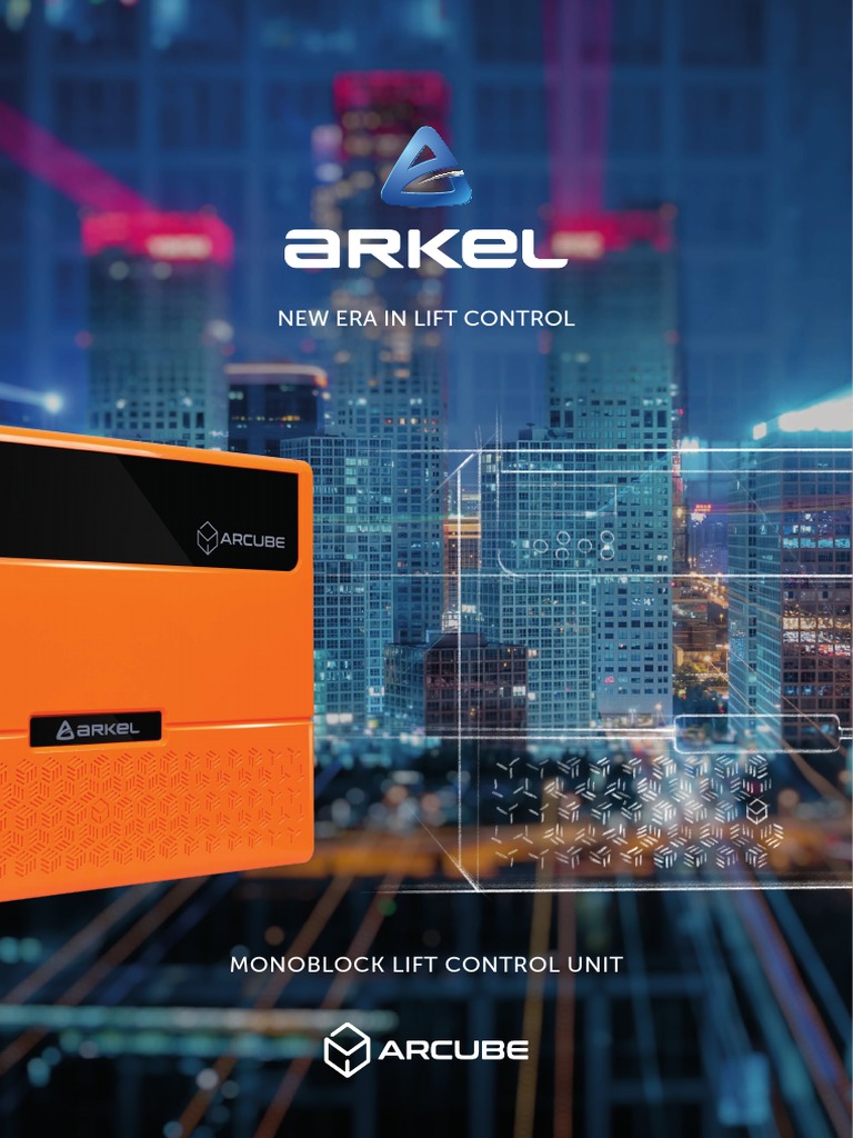ARCUBE Brosur EN | PDF | Elevator | Electric Motor