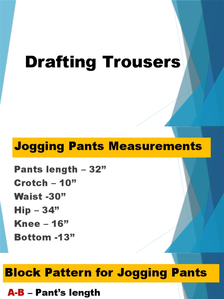 Drafting Trousers | PDF