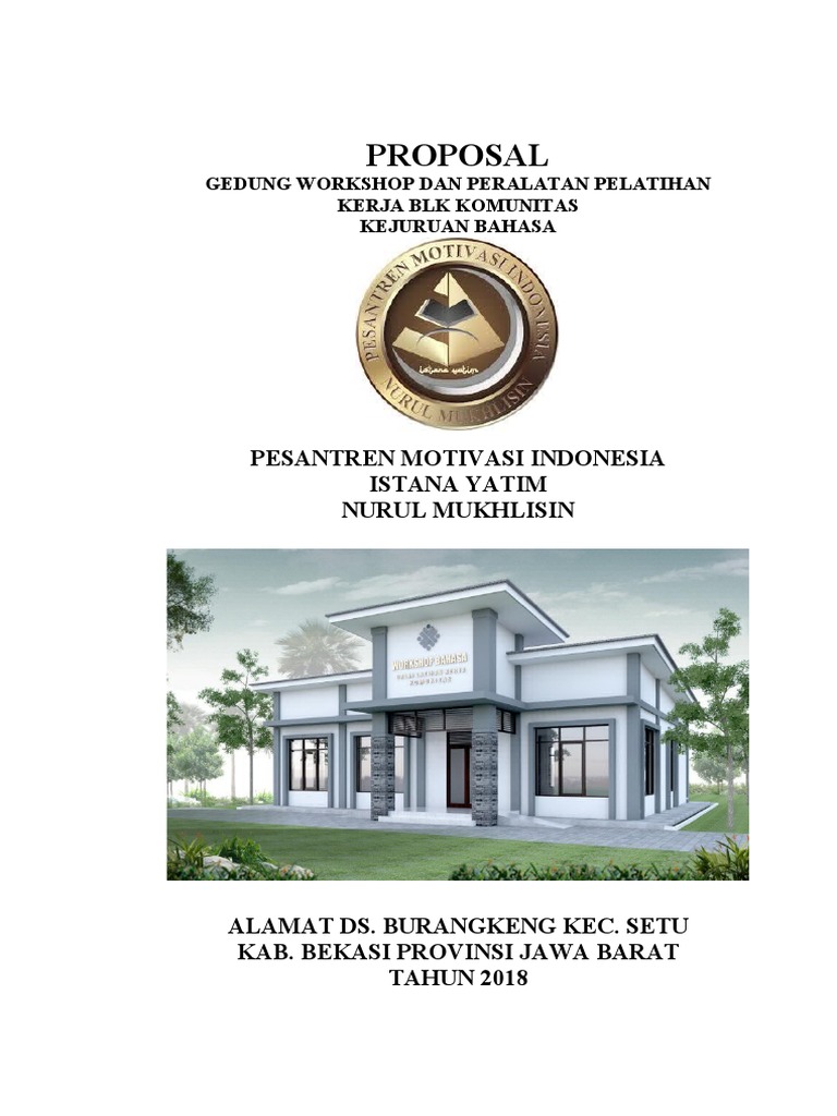 PROPOSAL BLK Pesantren Motivasi Indonesia | PDF