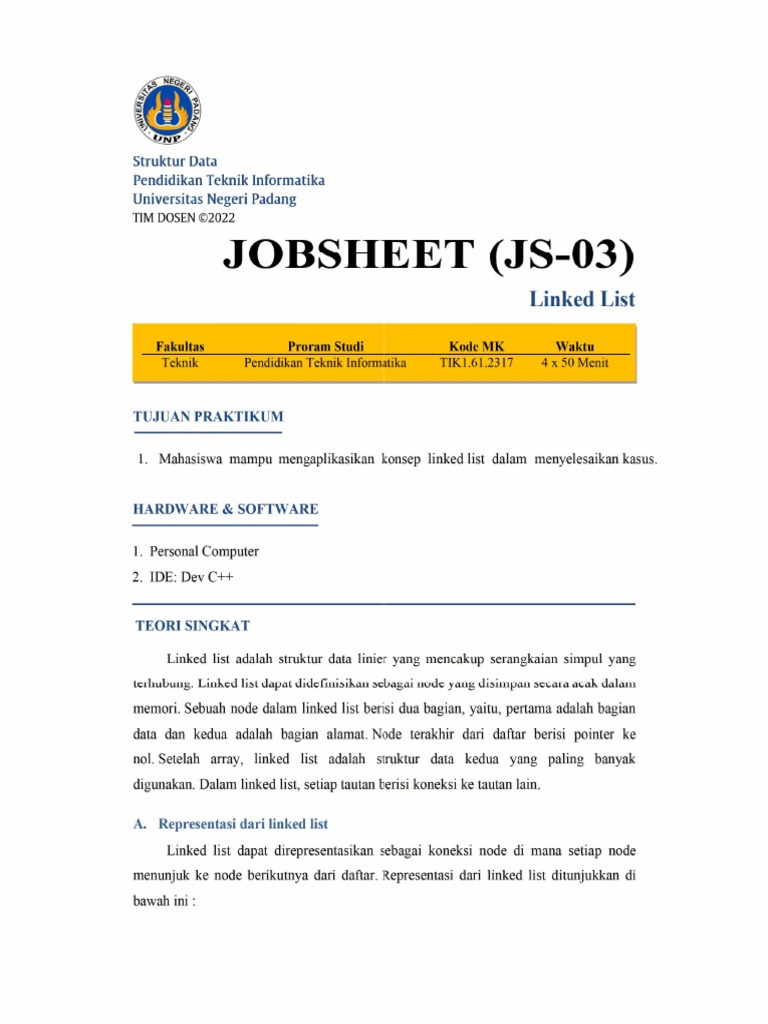 JS-03 Linked List. | PDF