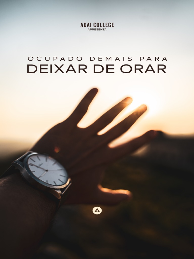 E-Book 4 - Ocupado Demais para Deixar de Orar | PDF | Deus | Jesus