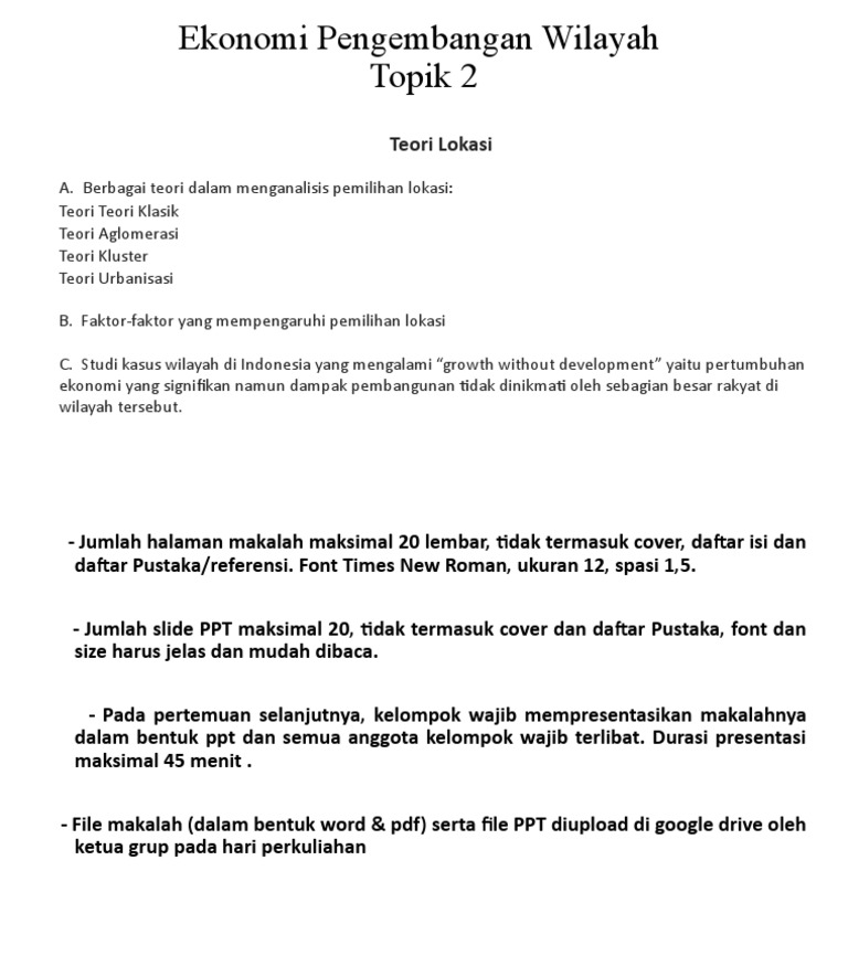 Topik 2 - EPW | PDF