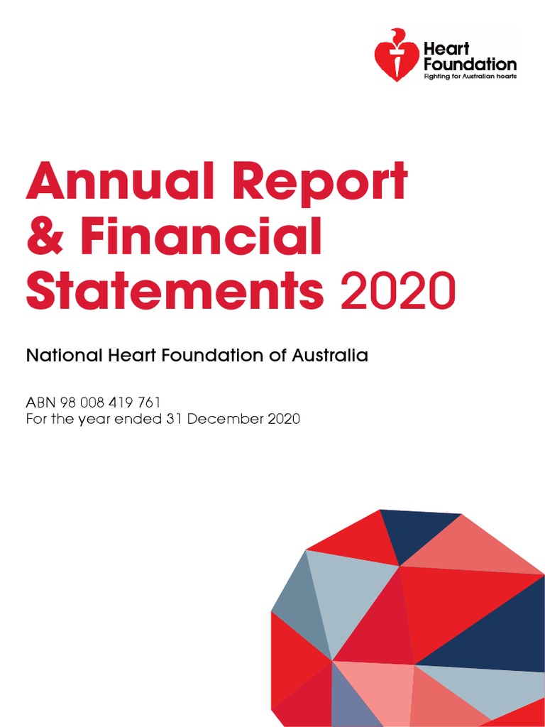 Annual-Report-Financial-Statements-2020 Heart Foundation | PDF | Equity ...