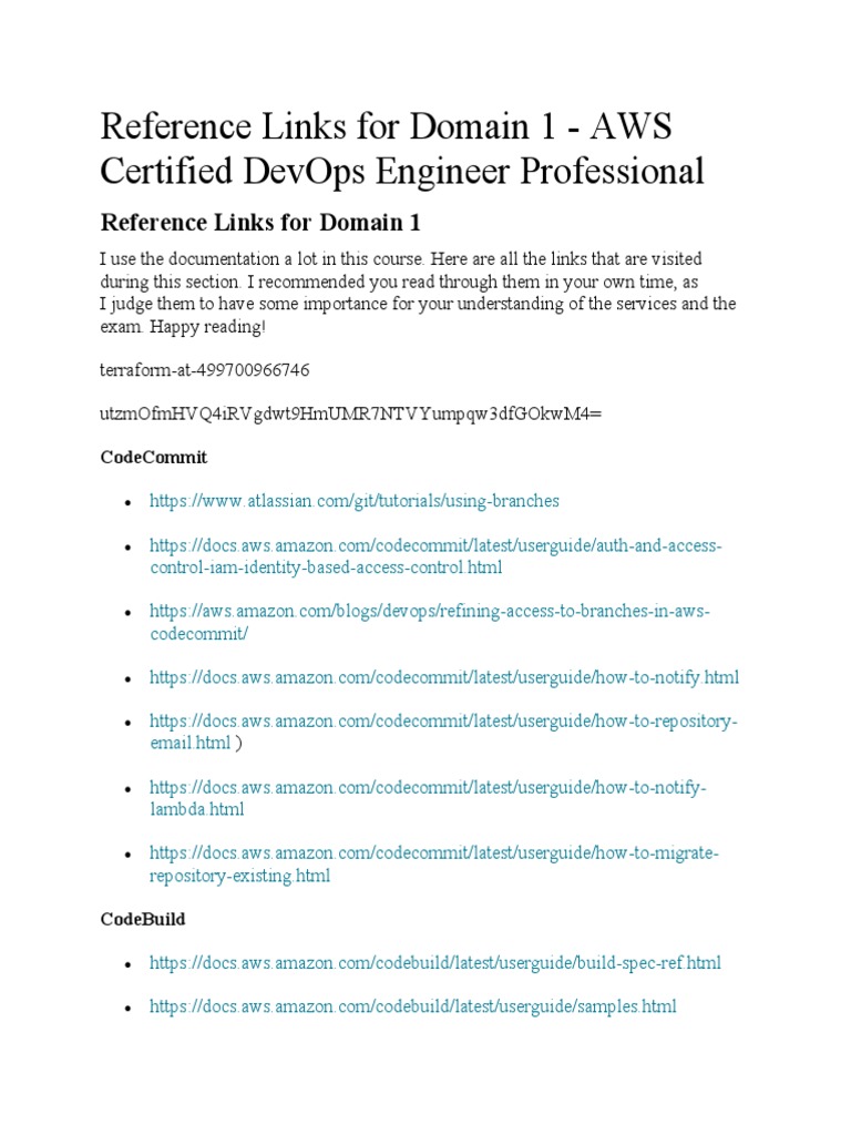 Aws Developer Tools Pdf Business