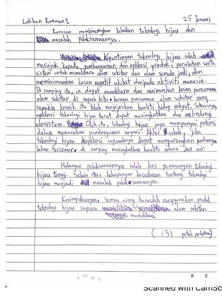 Latihan Rumusan 1 | PDF