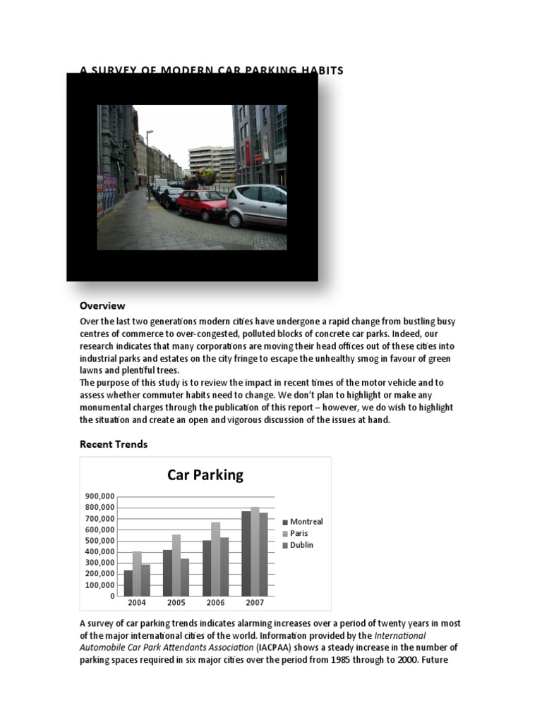 PE - Charts (Sample) | PDF | Parking | Car