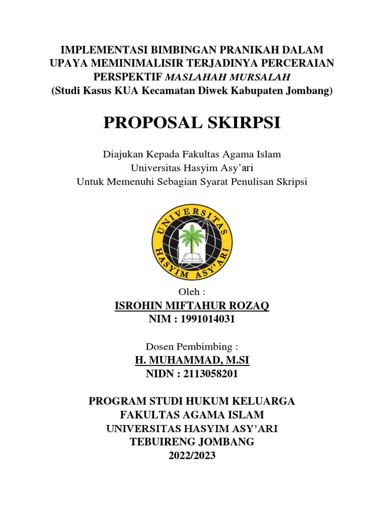 Rvisi 2 Proposal J E K T A5 | PDF