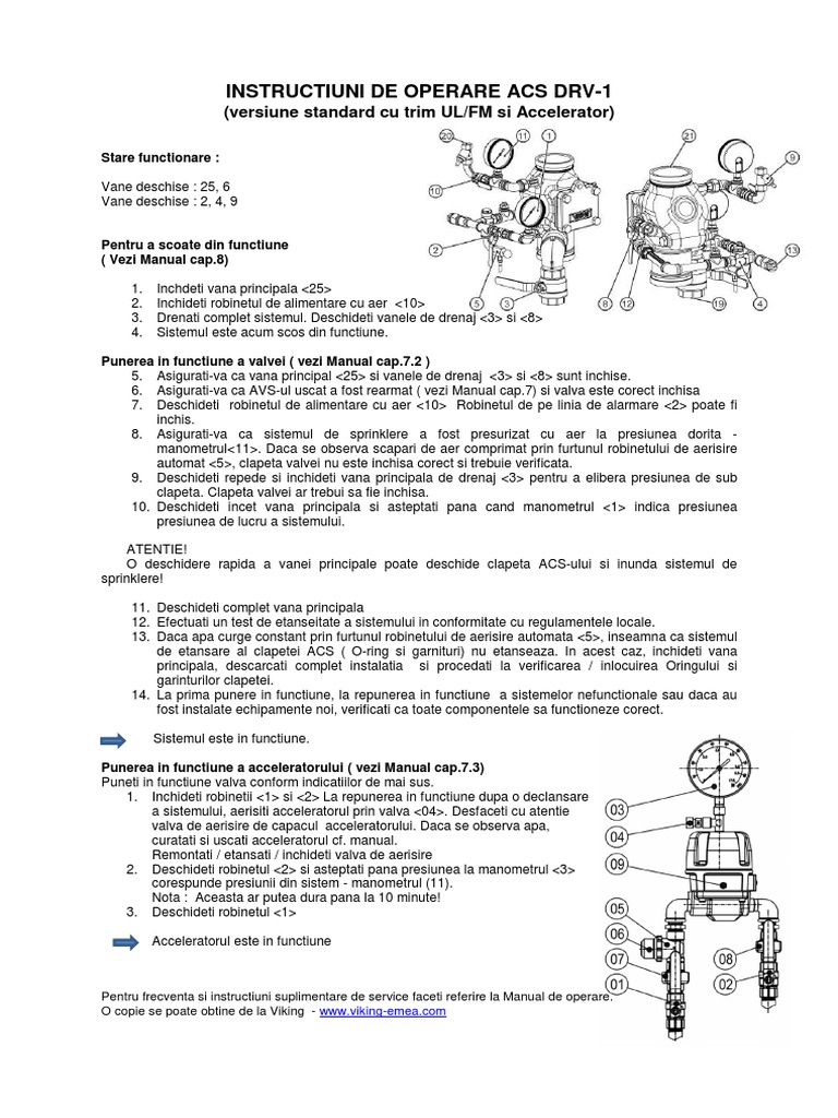 Draft DRV-1 Instructiuni | PDF