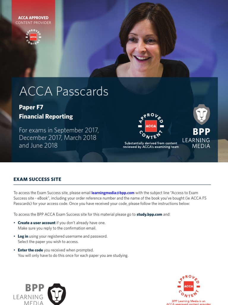 BPP Learning Media - ACCA F7 Financial Reporting-BPP Learning Media ...