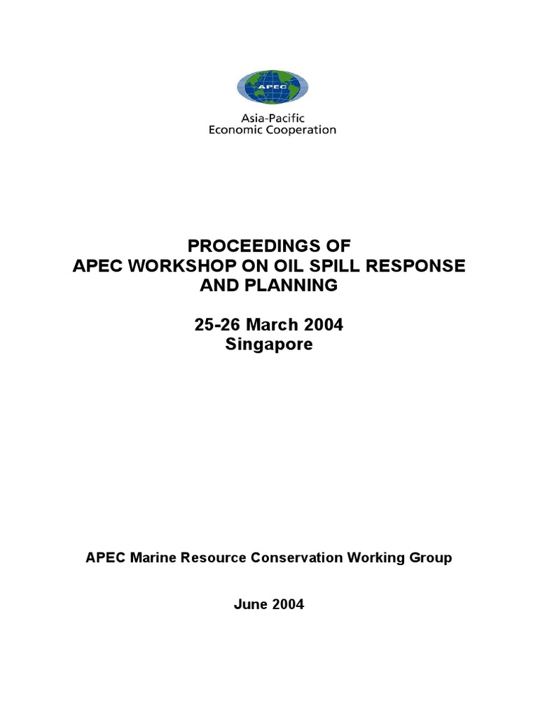Oil Spillage | PDF | Oil Spill | Asia Pacific Economic Cooperation