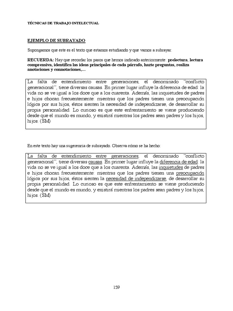 Ejemplo de Subrayado: Supongamos Que Este Es El Texto Que Estamos ...
