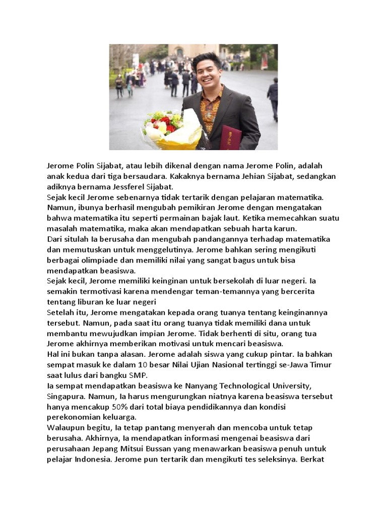 Jerome Polin Sijabat | PDF | Fiksi Misteri, Thriller, & Kejahatan