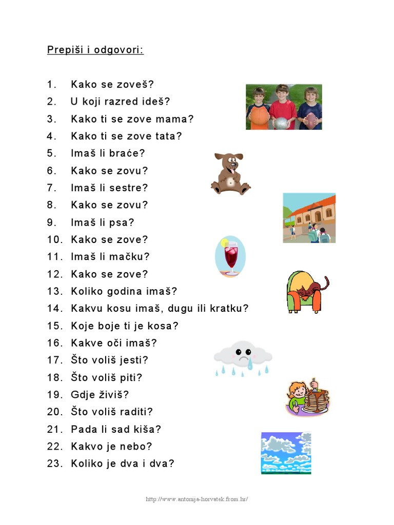 Prepisi Pitanja I Odgovori | PDF