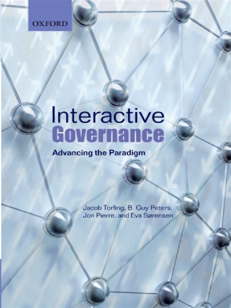 GovernanceAdvancing The Paradigm (Jacob Torfing, B. Guy Peters, Jon ...