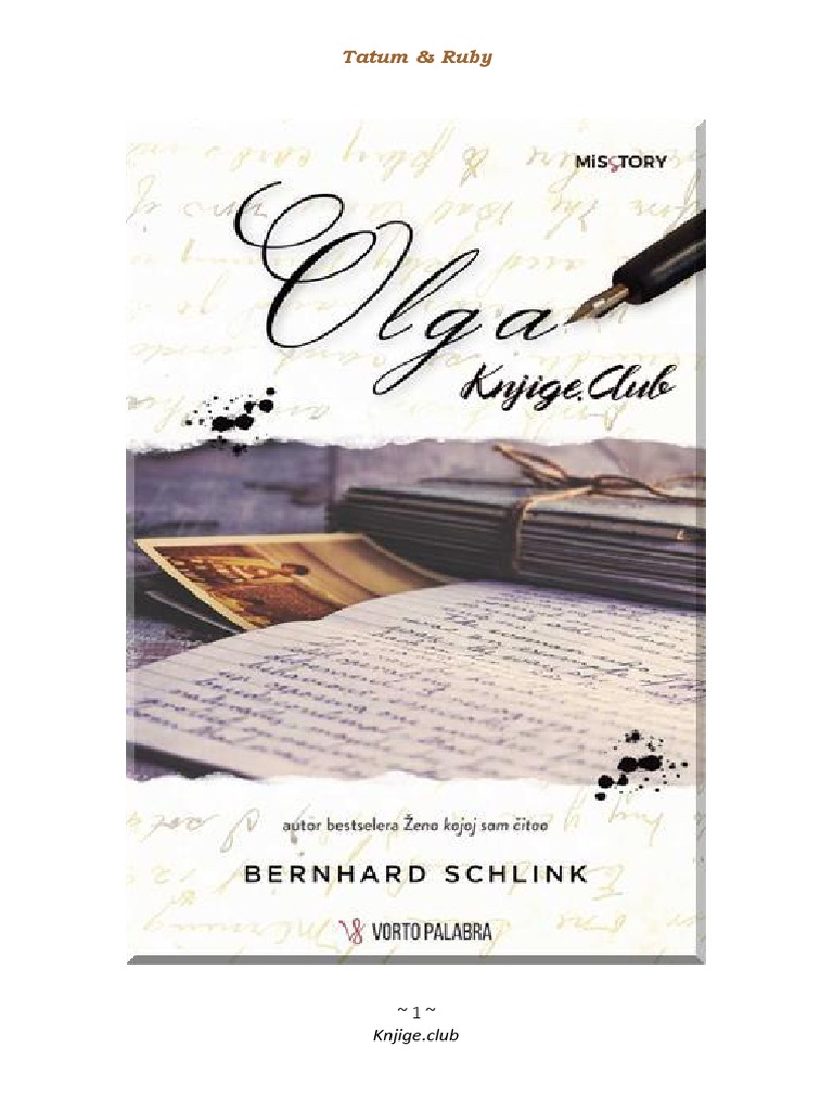 Bernhard Schlink - Olga | PDF