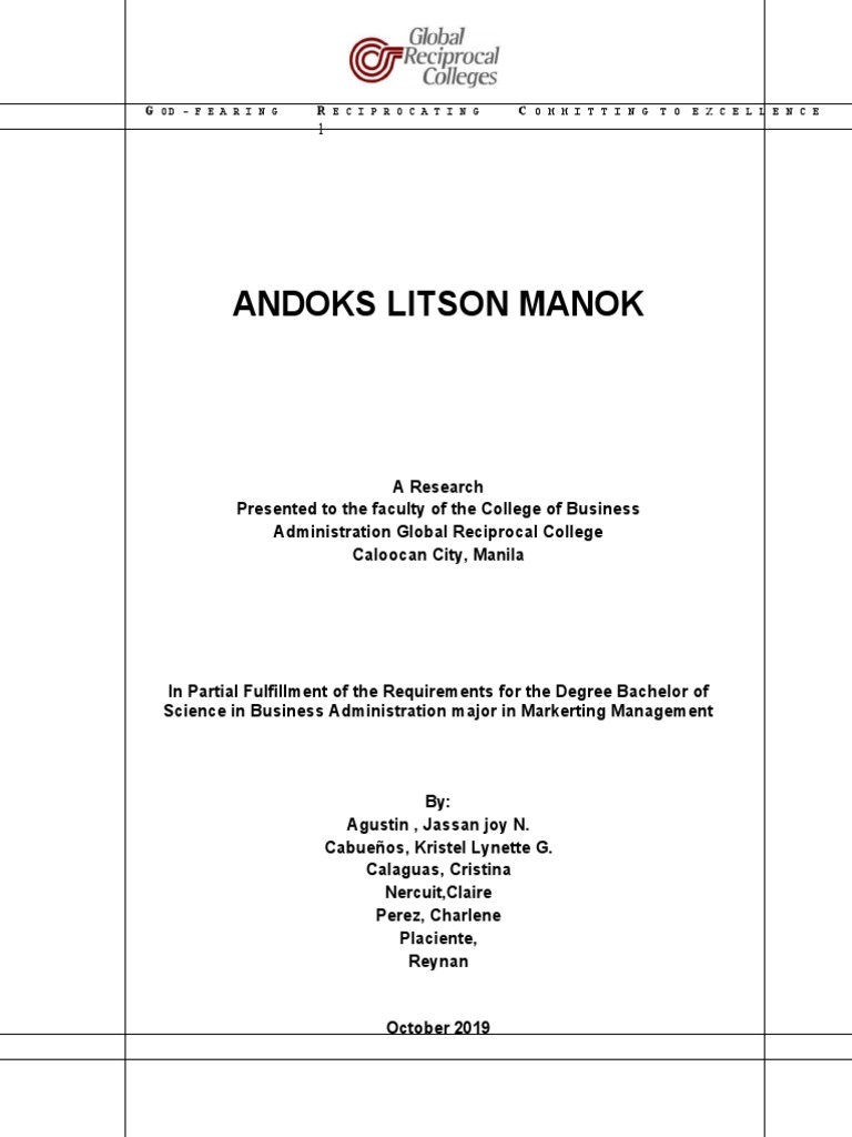 Andoks Pdf Franchising Foods