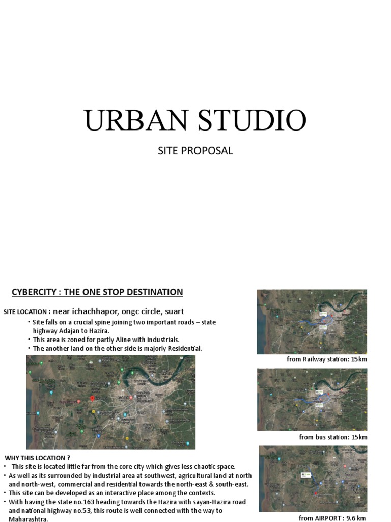 Surat Urban Studio Pdf Slum Urban Planning