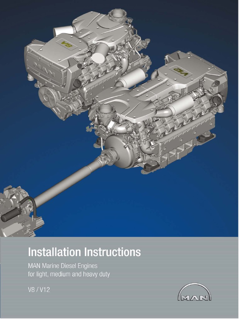 V12 Installation Instructions | PDF | Diesel Engine | Engines