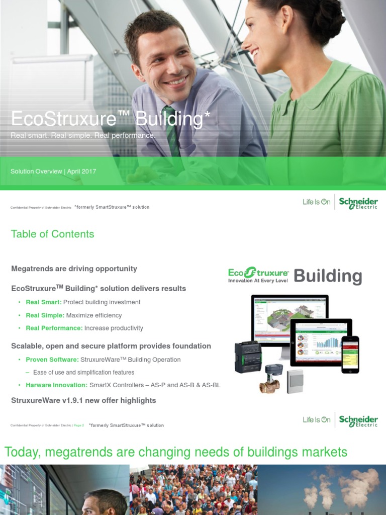 1 StruxureWare Building Operation v1.9.1 Overview Presentation | PDF | Programmable Logic ...