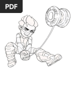 Rizwan From Ejen Ali Coloring Page - Free Printable Coloring Pages For ...