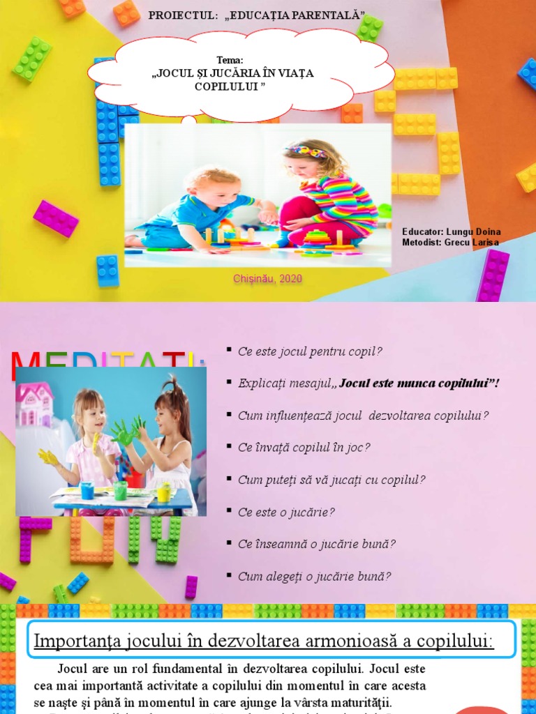 Kids Alphabet Blocks PowerPoint Templates | PDF