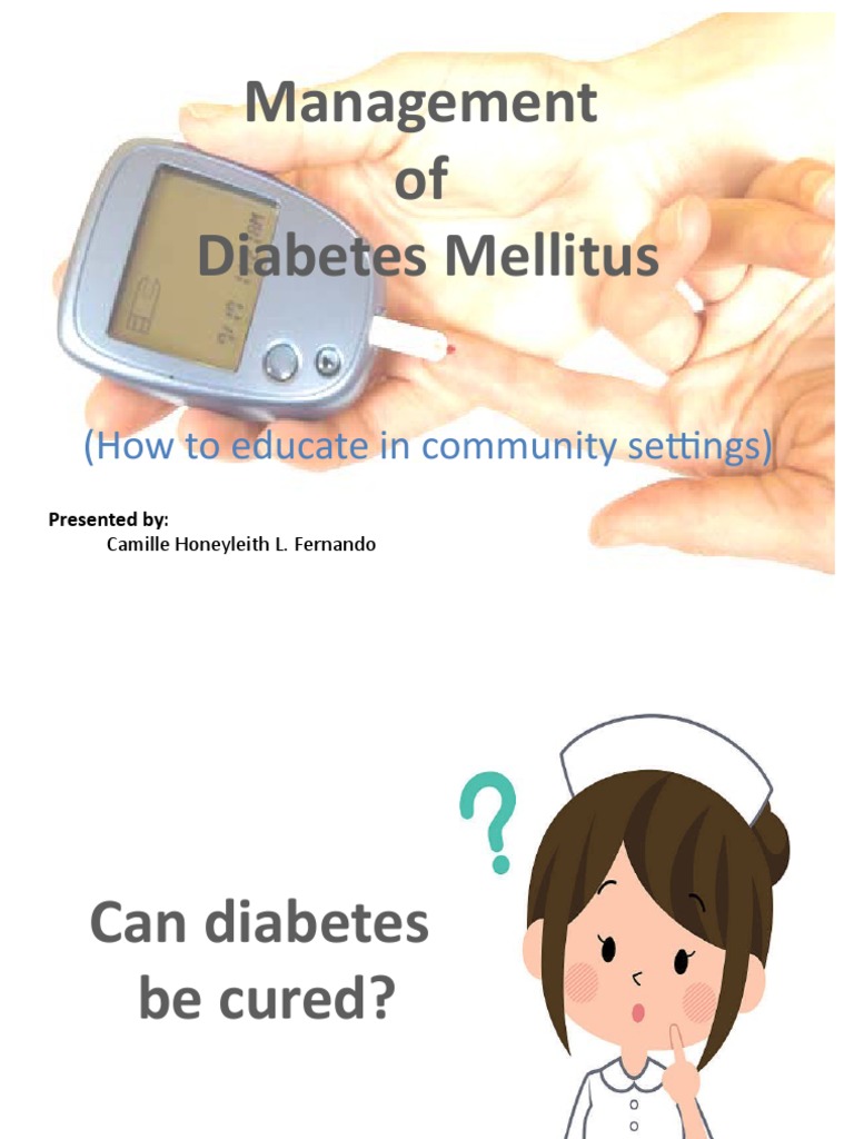 Management Of Diabetes Mellitus Pdf Diabetes Hypoglycemia