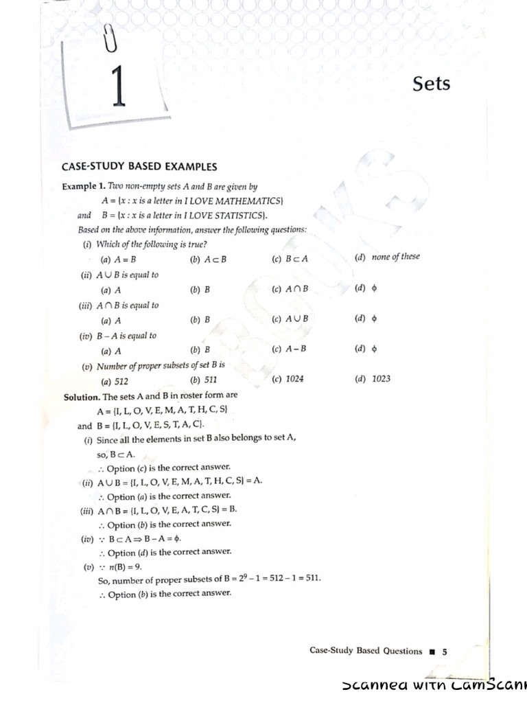 Case Study Questions-Xi | PDF