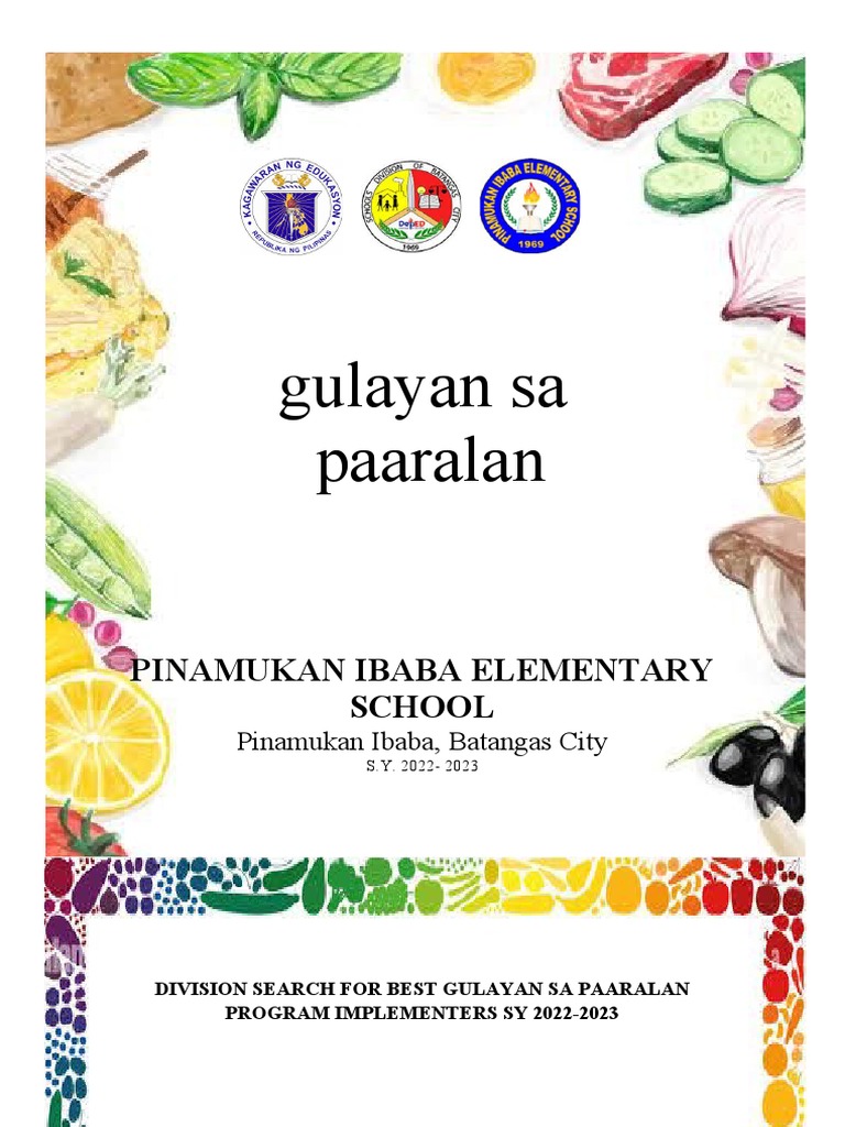Gulayan Sa Paaralan Cover Page
