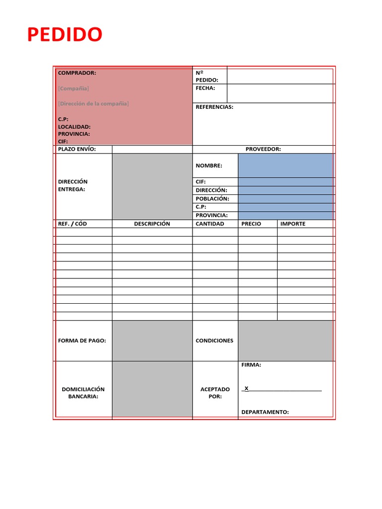 PEDIDO | PDF