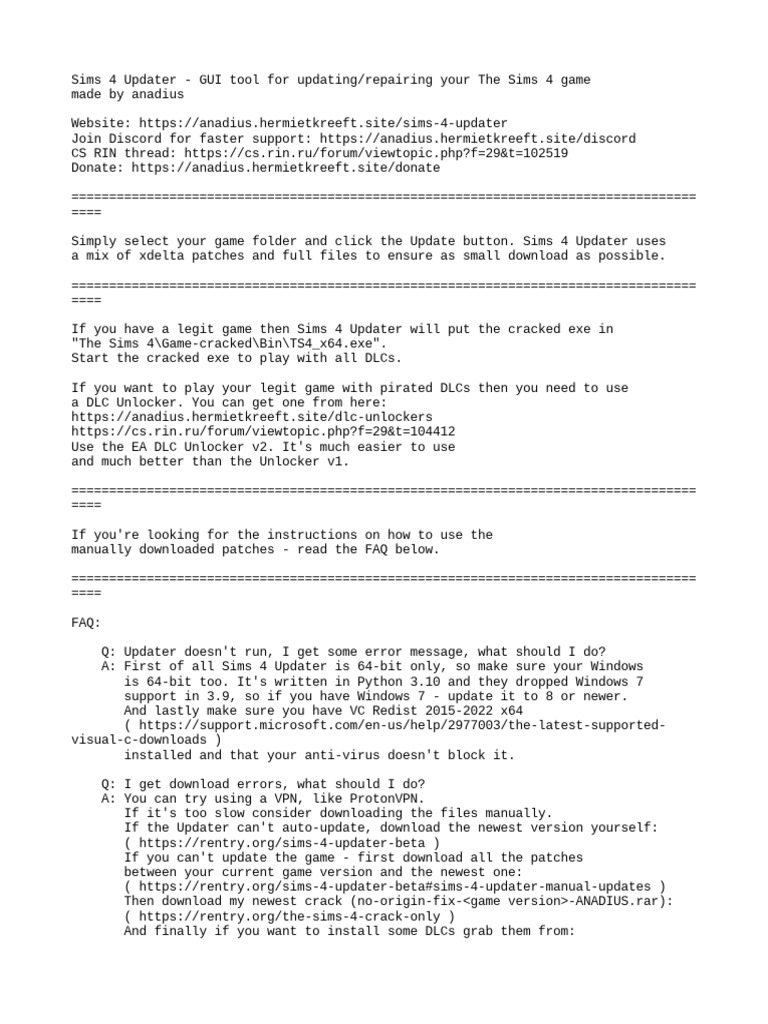 Updater Readme | PDF | Operating System Families | Software