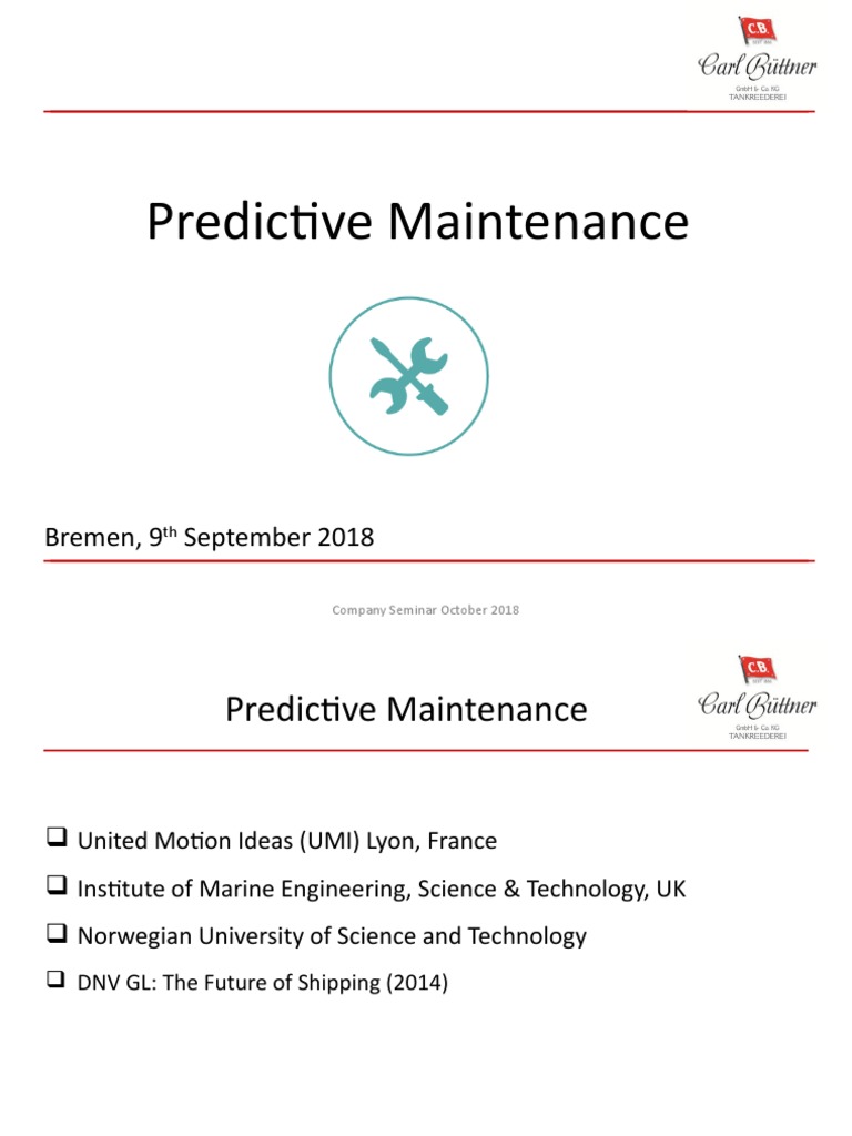 Predictive Maintenance | PDF | Electrical Engineering | Engineering