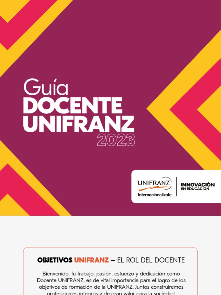 Guia Docente 2023 | PDF | Evaluación | Maestros