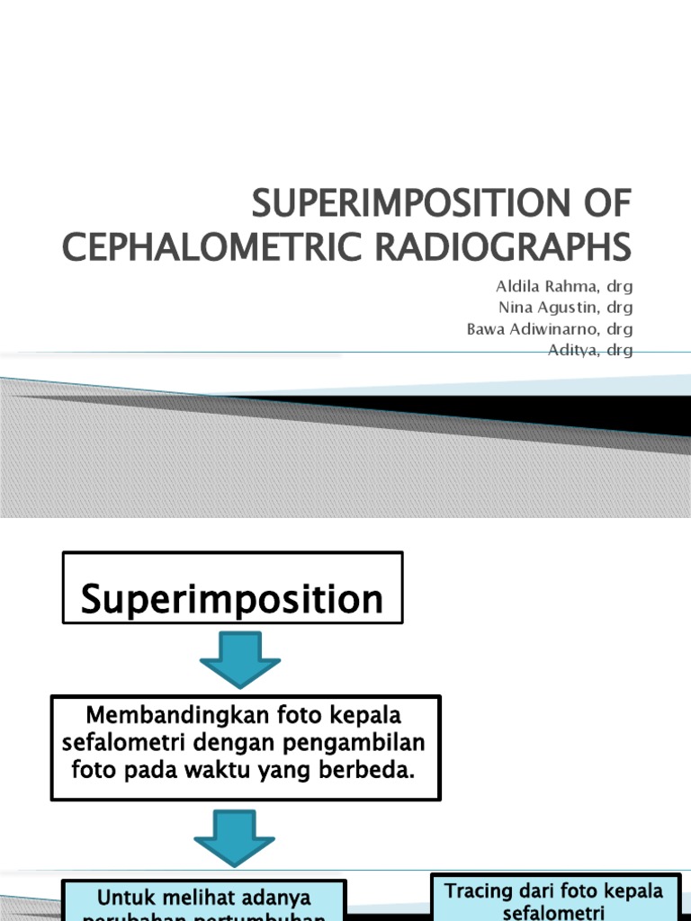 Superimposition of Cephalometric Radiographs | PDF